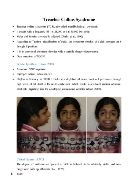 Tessier classification for orthodontist by Almuzian | PDF
