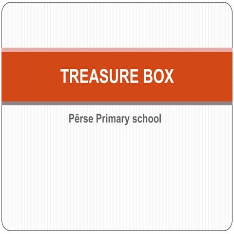 Treasure box | PPTX