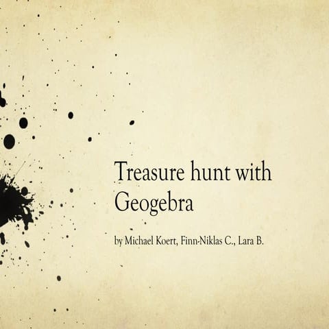 Treasure hunt | PPT