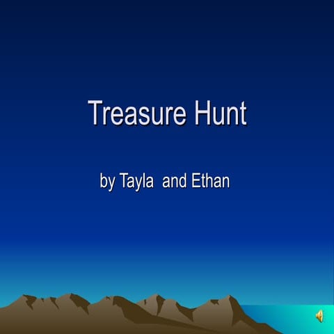 Treasure Hunt 4 | PPT