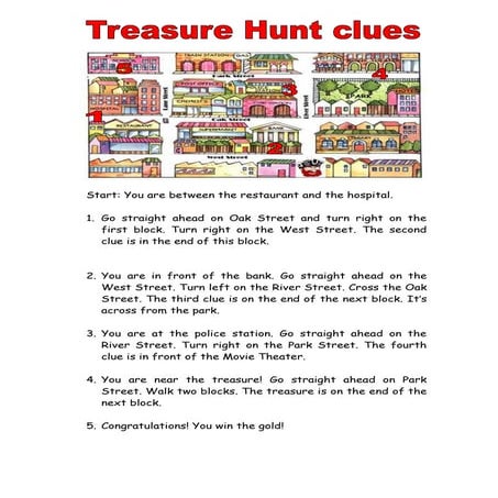 Treasure Hunt clues | PDF