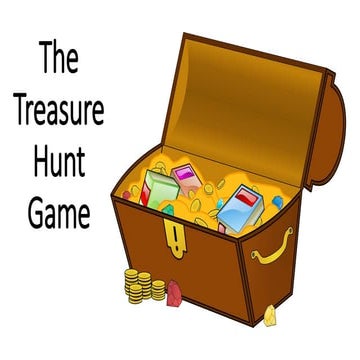 Treasure hunt game | PPTX | Board Games and Puzzles | Games and Puzzles