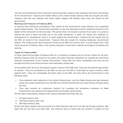 Treasury bills | DOCX