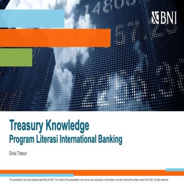 Treasury Knowledge - Level Beginner for business | PDF