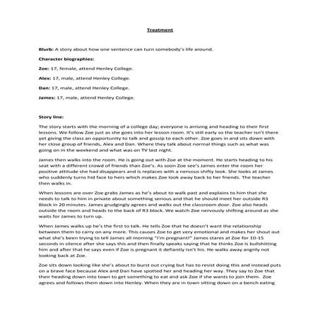 Film treatment | DOCX