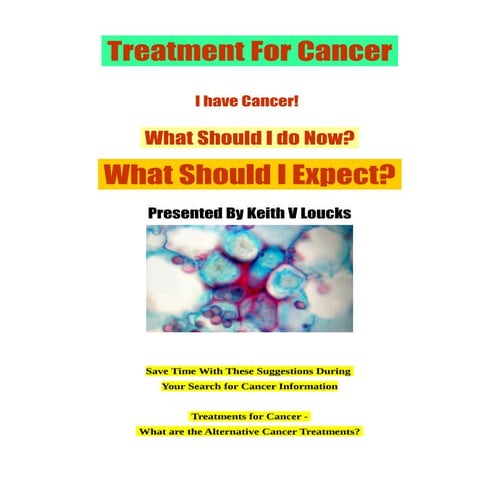 Treatment For Cancer - Alternative Cancer Treatment Options To ...