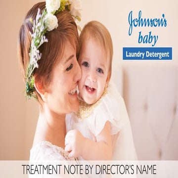 Treatment Note - Johnson's Baby Laundry Detergent | PDF