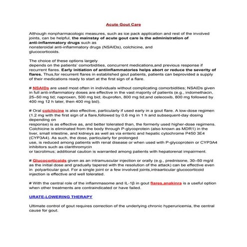 Acute Gout Care & Urate Lowering Therapy .pdf