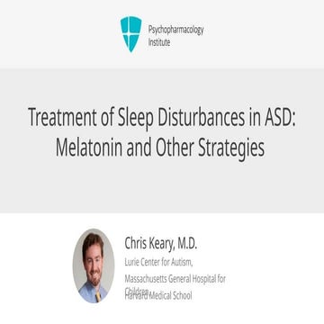 Treatment of Sleep Disturbances in ASD.pptx