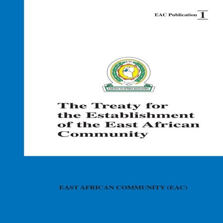 EAC - East African Community | PPTX