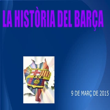 Barça powerpoint by marcos | PPS