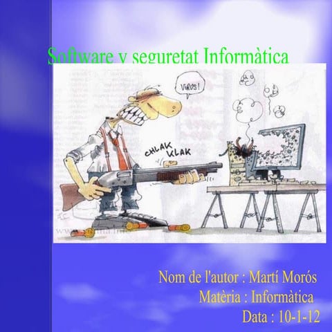 Presentació PowerPoint Seguretat Informàtica | ODP