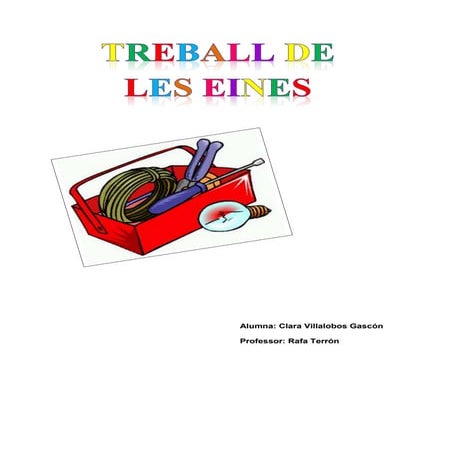 Treball de les eines | DOCX