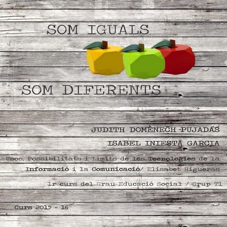 Treball Final TIC 2016 | PDF