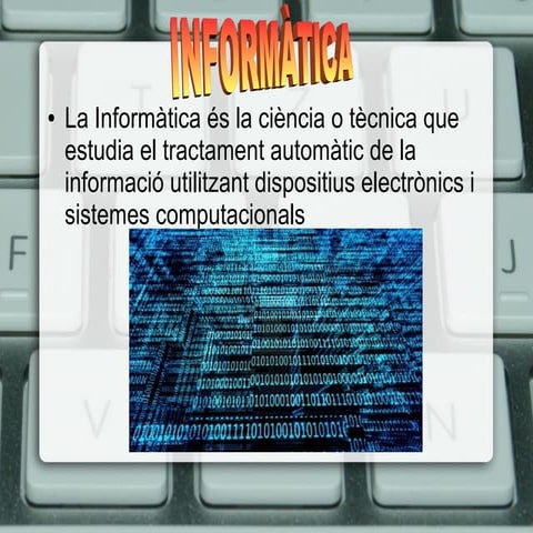 Informàtica w/Alejandro Giménez | PPT