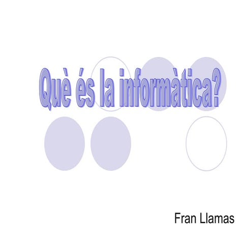 Treball informàtica 4t eso power point | PPT