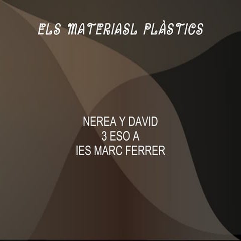 Materials plastics | ODP