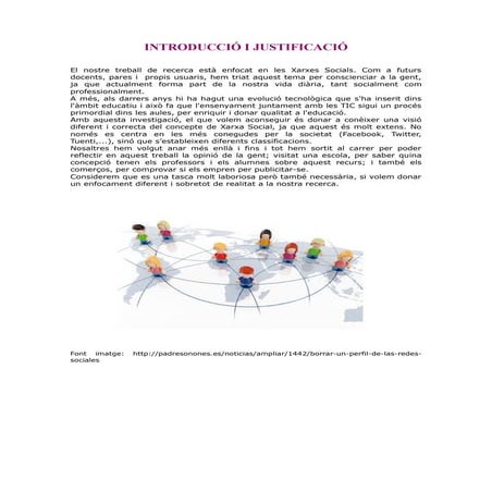 Treball xarxes socials | PDF