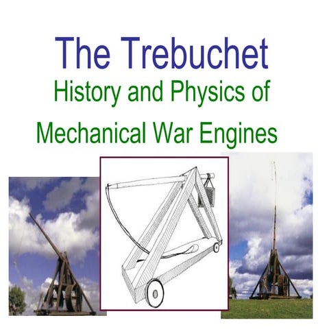 Trebuchet Physics | PPT