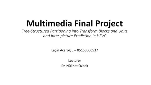 Tree Structured Partitioning Into Transform Blocks And Units And