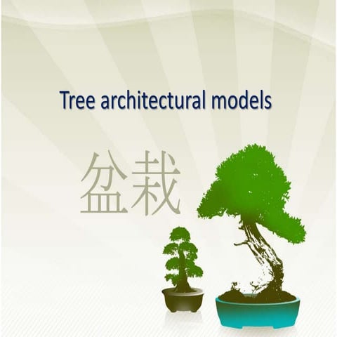 Tree architectural models | PPTX