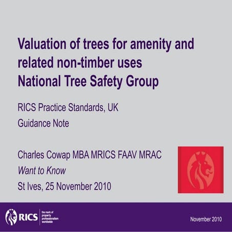 Tree Valuation St Ives Nov 2010 | PPT