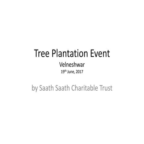 Tree plantation a_lbum | PPT
