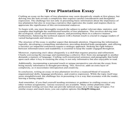 Tree Plantation Essay.pdf