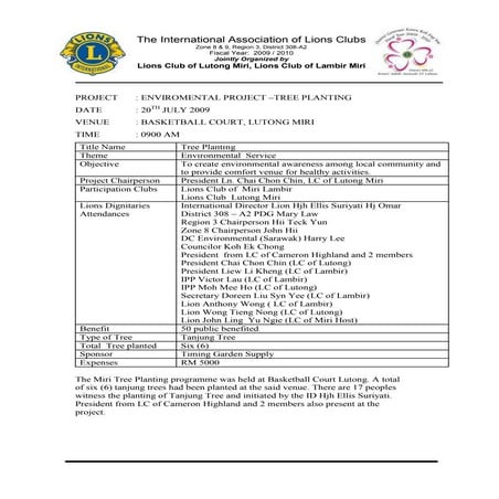 Tree Planting | PDF