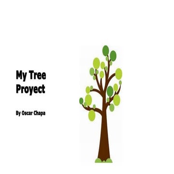 “The tree project: Nature, Growth and Development” | PDF