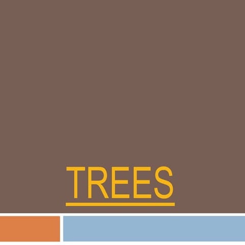 Trees | PPTX | Woodworking | Arts and Crafts