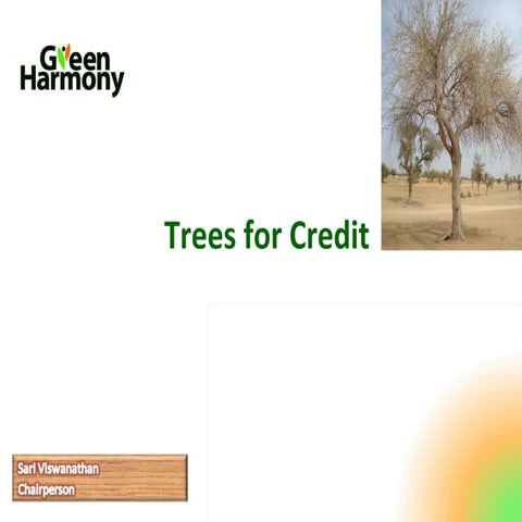 Trees for credit | PPT