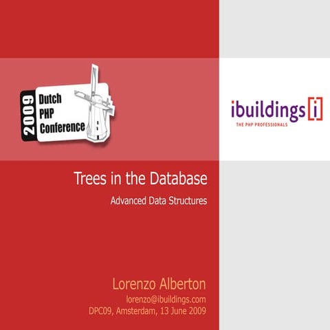 Trees In The Database Advanced Data Structures 