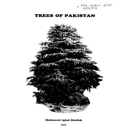 Trees of pakistan | PDF