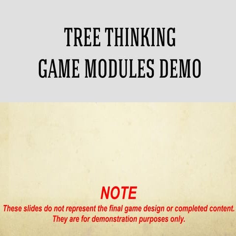 Tree Thinking Demo | PDF