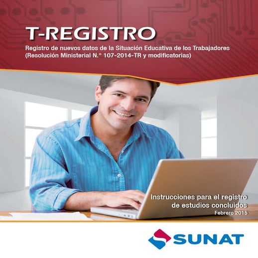 INFORMACION DEL SISTEMA T REGISTRO - PERU.pdf | Professional School | Postgraduate Education