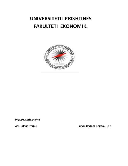 Tregjet financiare | PPT