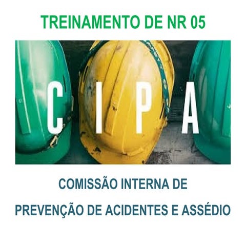 TREINAMENTO-CIPAA-ATUALIZADO ACM ATAULIZAÇÕES DA NORMA | PDF