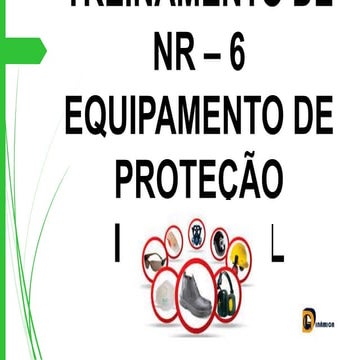 TREINAMENTO EPI NR06 COMPLETO APRESENTAÇÃO DE CONCEITOS | PPTX