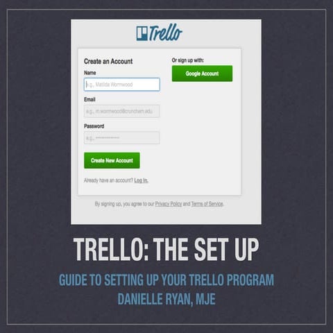 Using Trello to Manage Projects | PDF