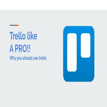 Trello like a pro | PPT