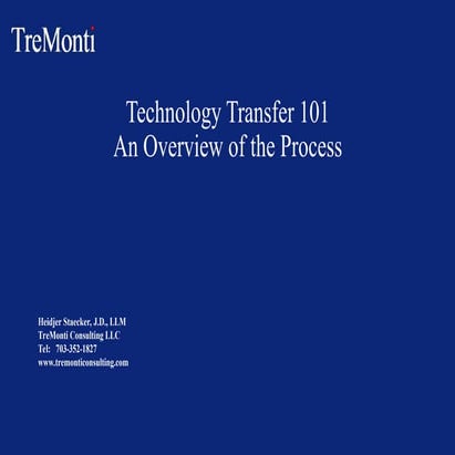 IPR Presentation TreMonti_Presentation.ppt