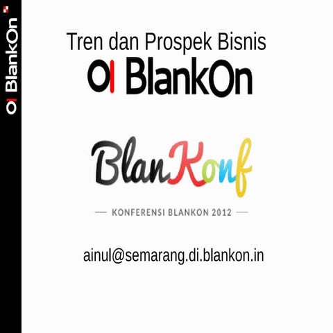 BlankOn untuk kemandirian indonesia | PDF
