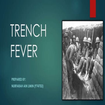 Trench fever | PPTX