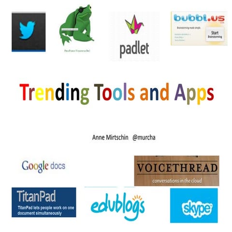 Trending Tools and Apps | PPT