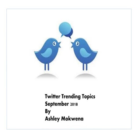 Trending Twitter Topics South Africa - September 2018 | PDF | Cricket ...