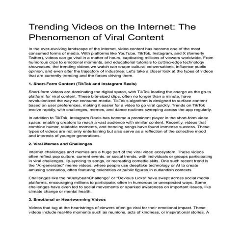Trending Videos on the Internet_ The Phenomenon of Viral Content.pdf