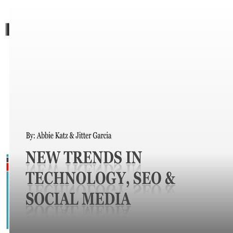 10 Major Trends in the Internet | PPT
