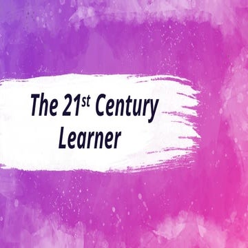 trends-12-lesson-2 21st century learners | PPTX