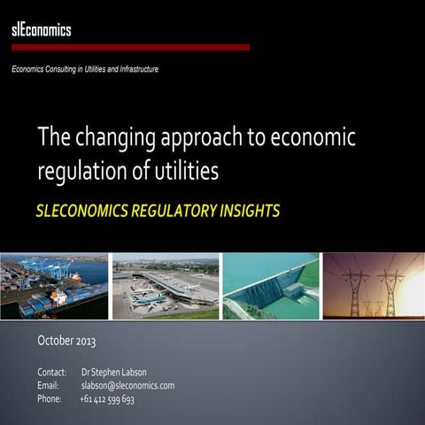 Electricity Markets Regulation - Lesson 1 - Regulation General ...